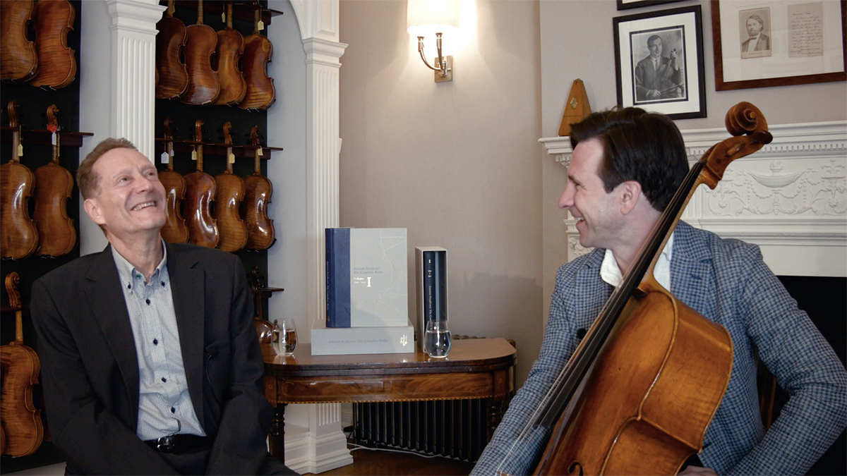 Guy Johnston loaned 1692 "Segelman" Stradivari cello - J & A Beare